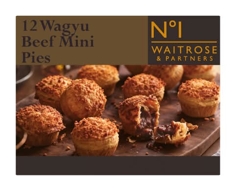 Waitrose & Partners No.1 Wagyu Beef Mini Pies Delivery Near Me | Order ...
