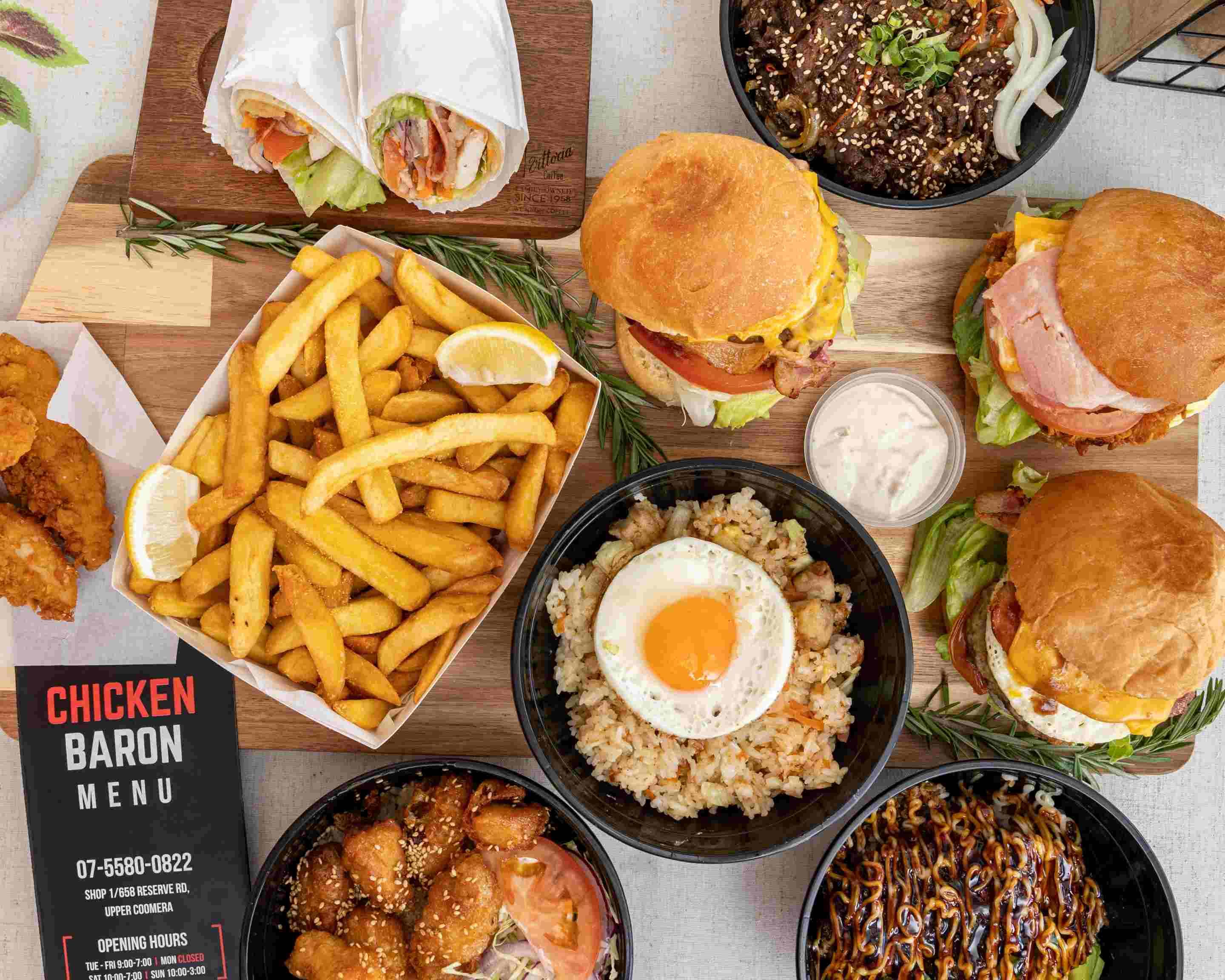 Order Chicken Baron | Menu & Prices | Gold Coast Delivery | Uber Eats