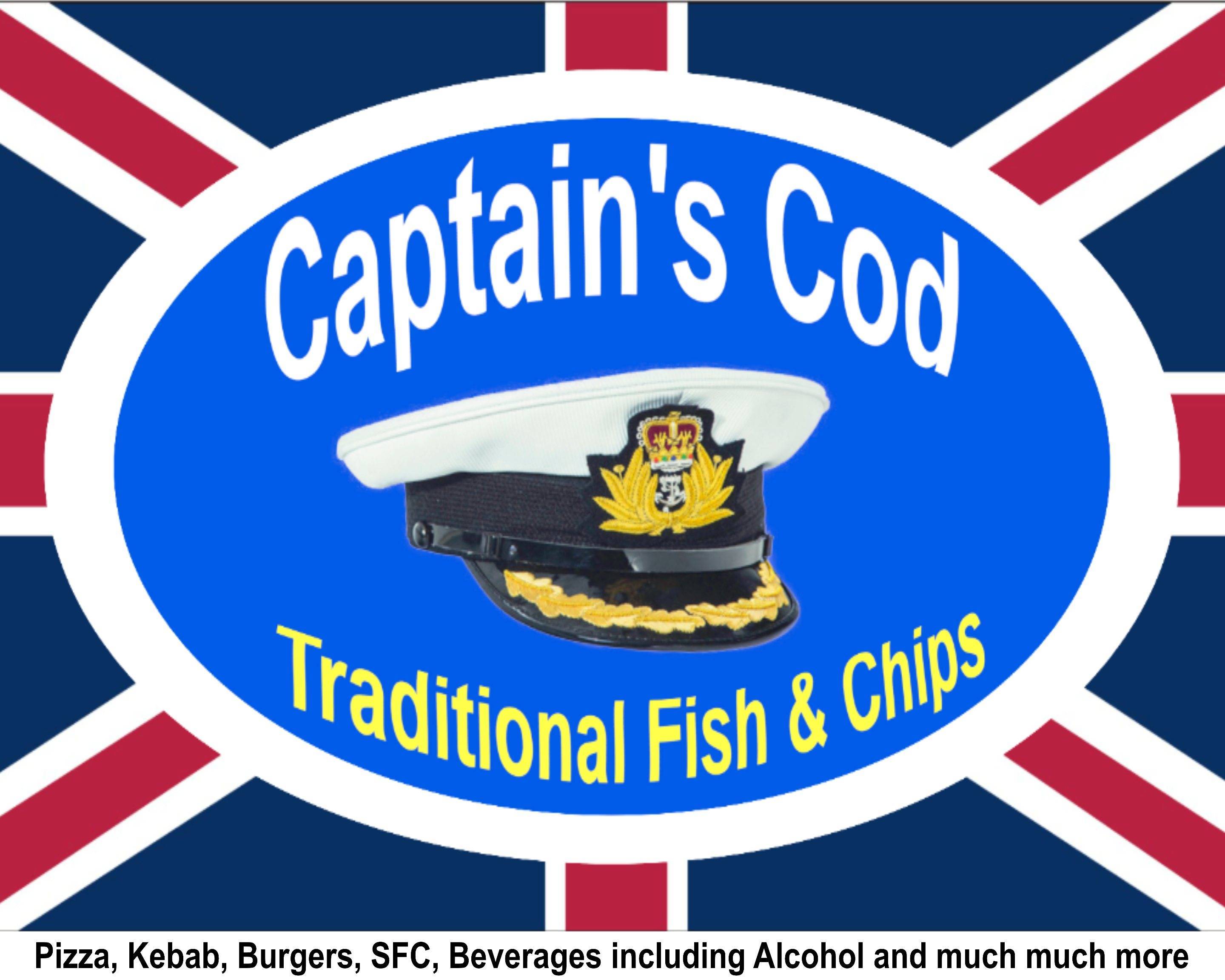 Captains Cod Traditional Fish & Chips Menu & Prices - Consett Delivery ...