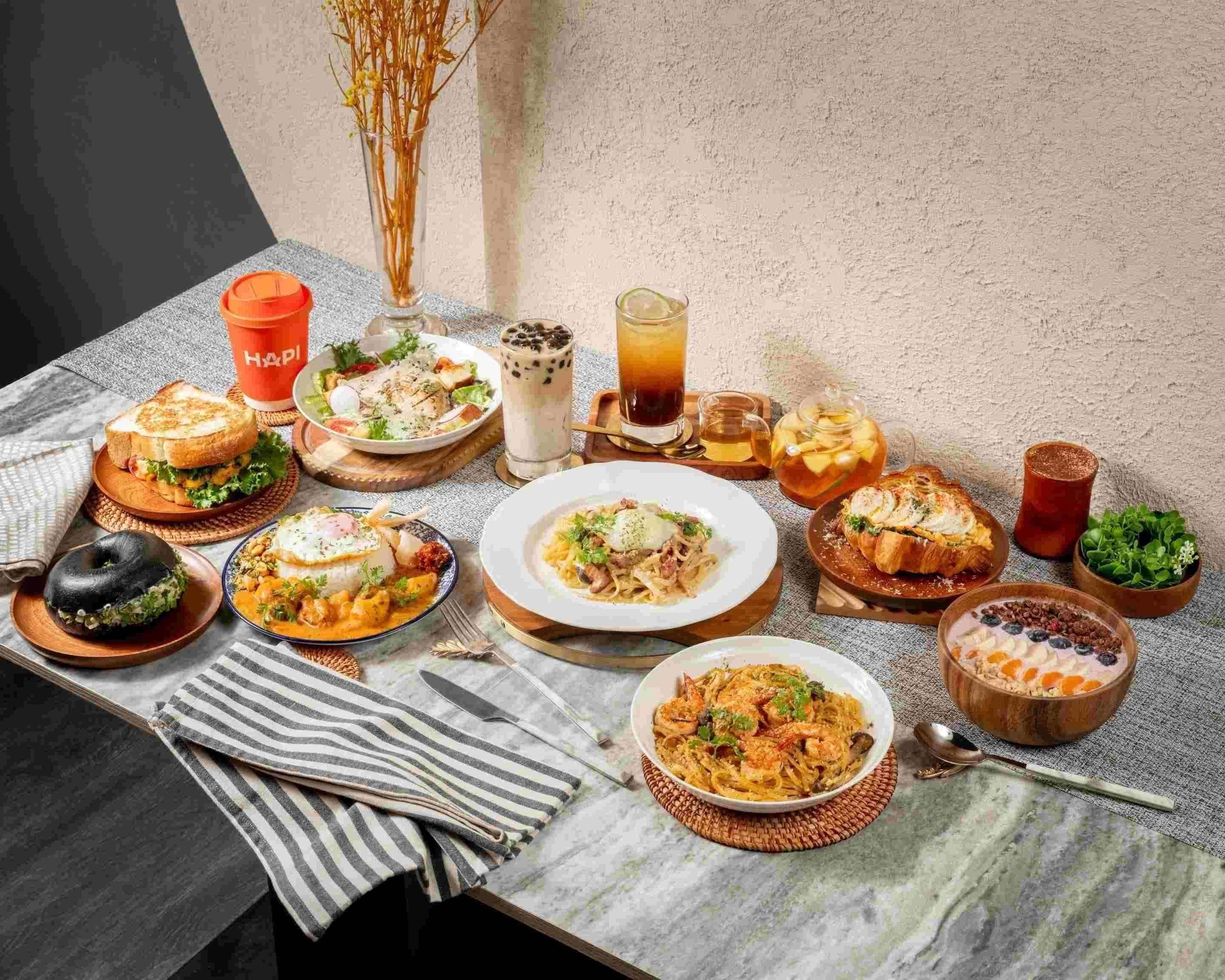 HAPI CAFE台北旗艦店的菜單和價目表 | 台北外送 | Uber Eats