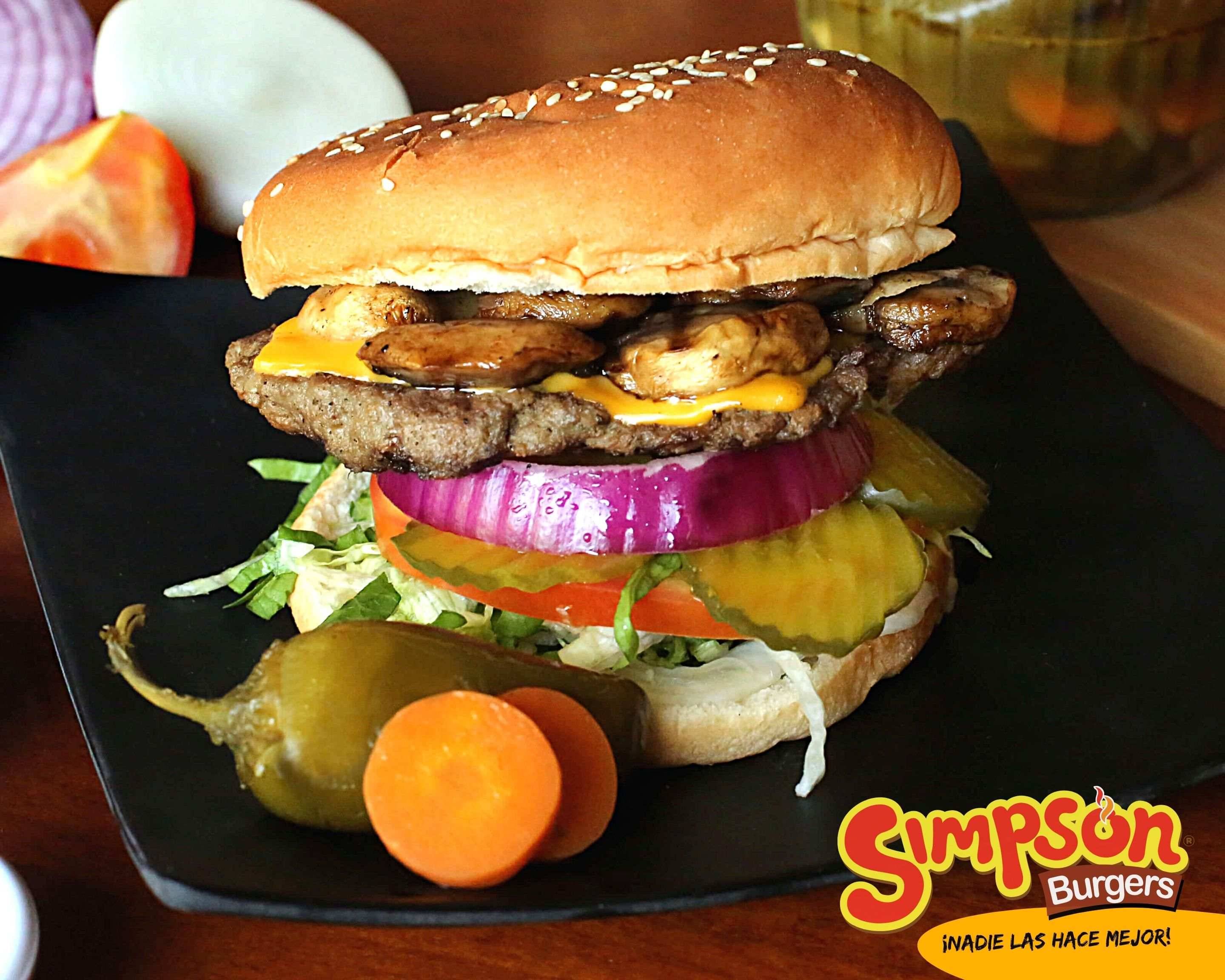 Simpsons Burgers Menú a Domicilio【Menú y Precios】Ciudad General ...