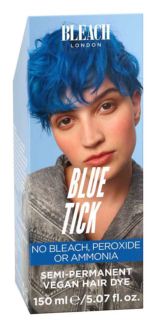 Bleach London Blue Tick Super Cool Permanent Hair Colour Delivery Near ...