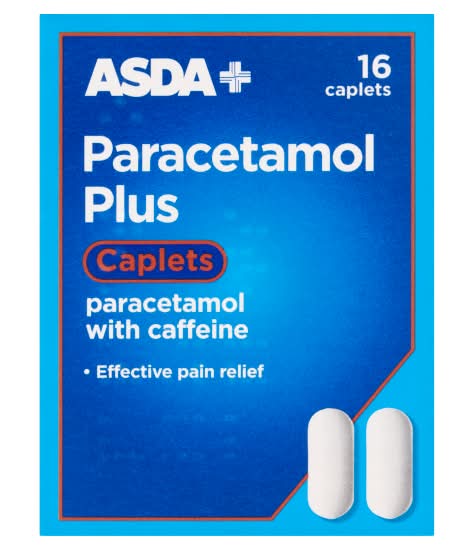 ASDA Paracetamol Plus Caplets Delivery Near Me | Order Online | Uber Eats