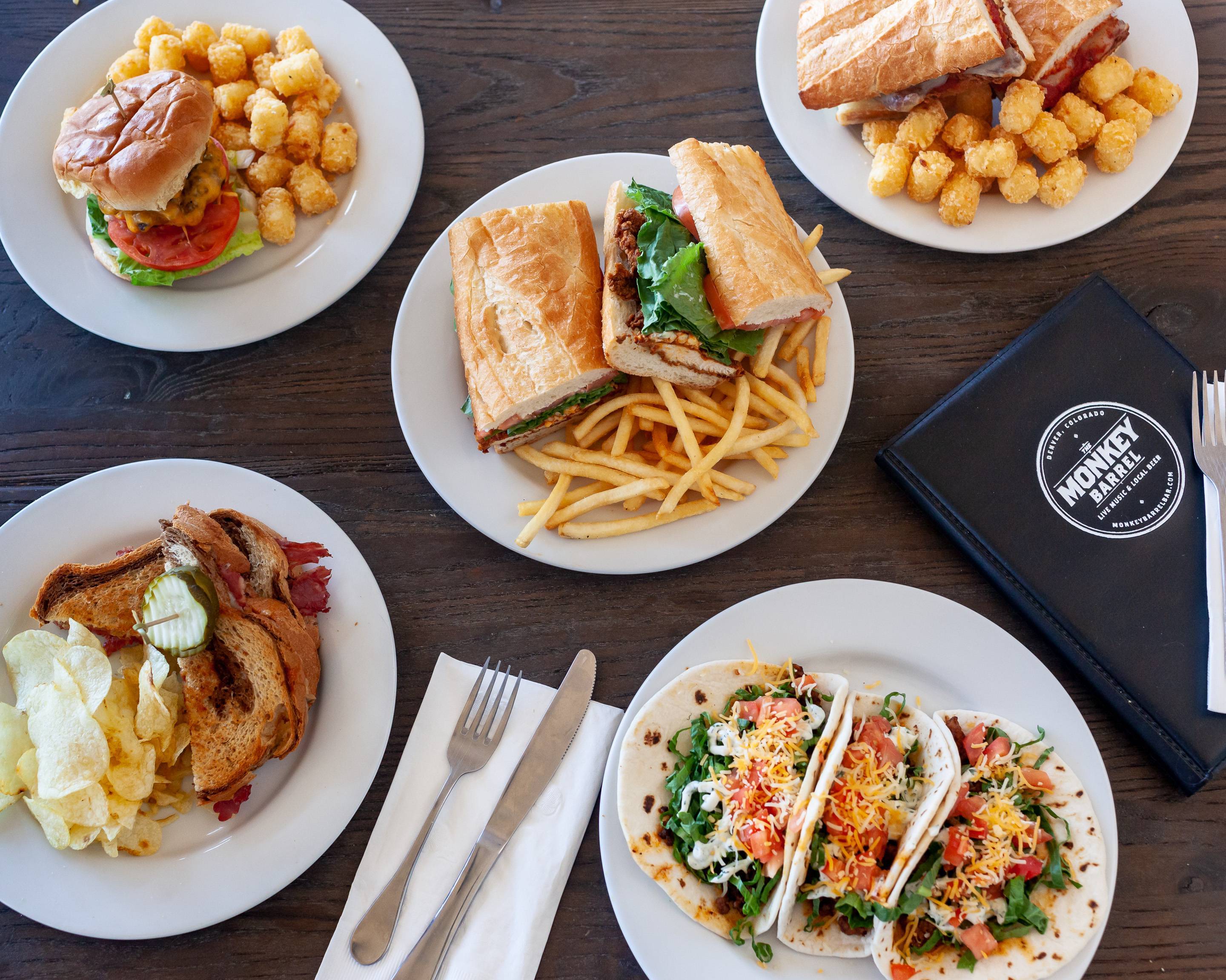 Order The Monkey Barrel Menu Delivery in Denver | The Monkey Barrel ...