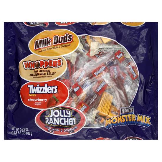 Hershey's Monster Mix Candy (milk duds-chocolate & caramel) | Delivery ...