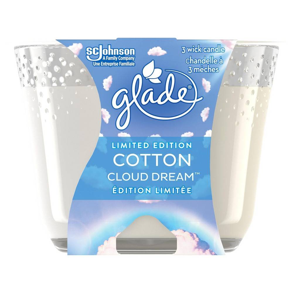 Glade Chandelle trois m ches - cotton cloud dream - Delivery in Under ...