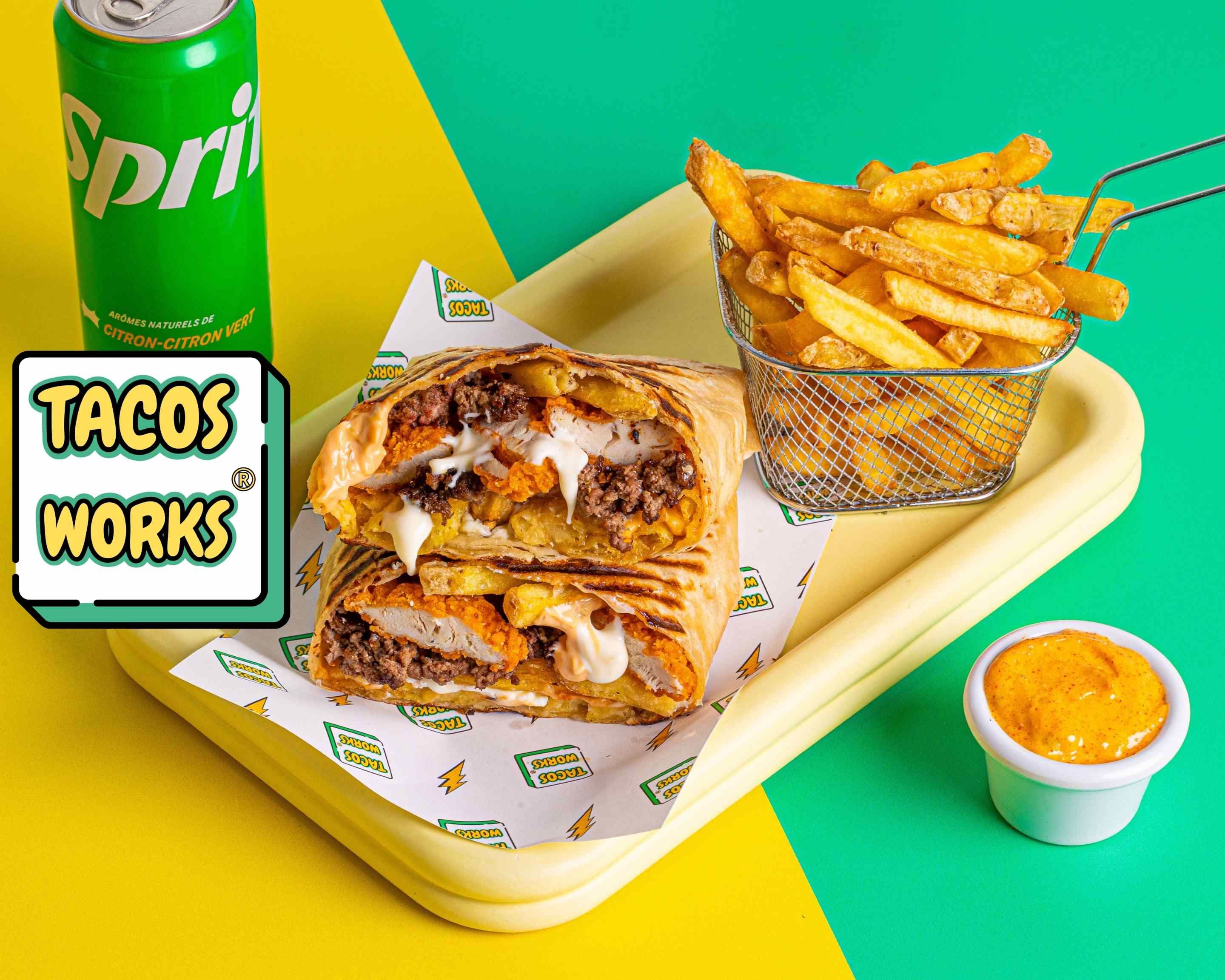 Livraison du menu Tacos Works® - Bondy à Paris - 【Menu et prix】 | Uber Eats