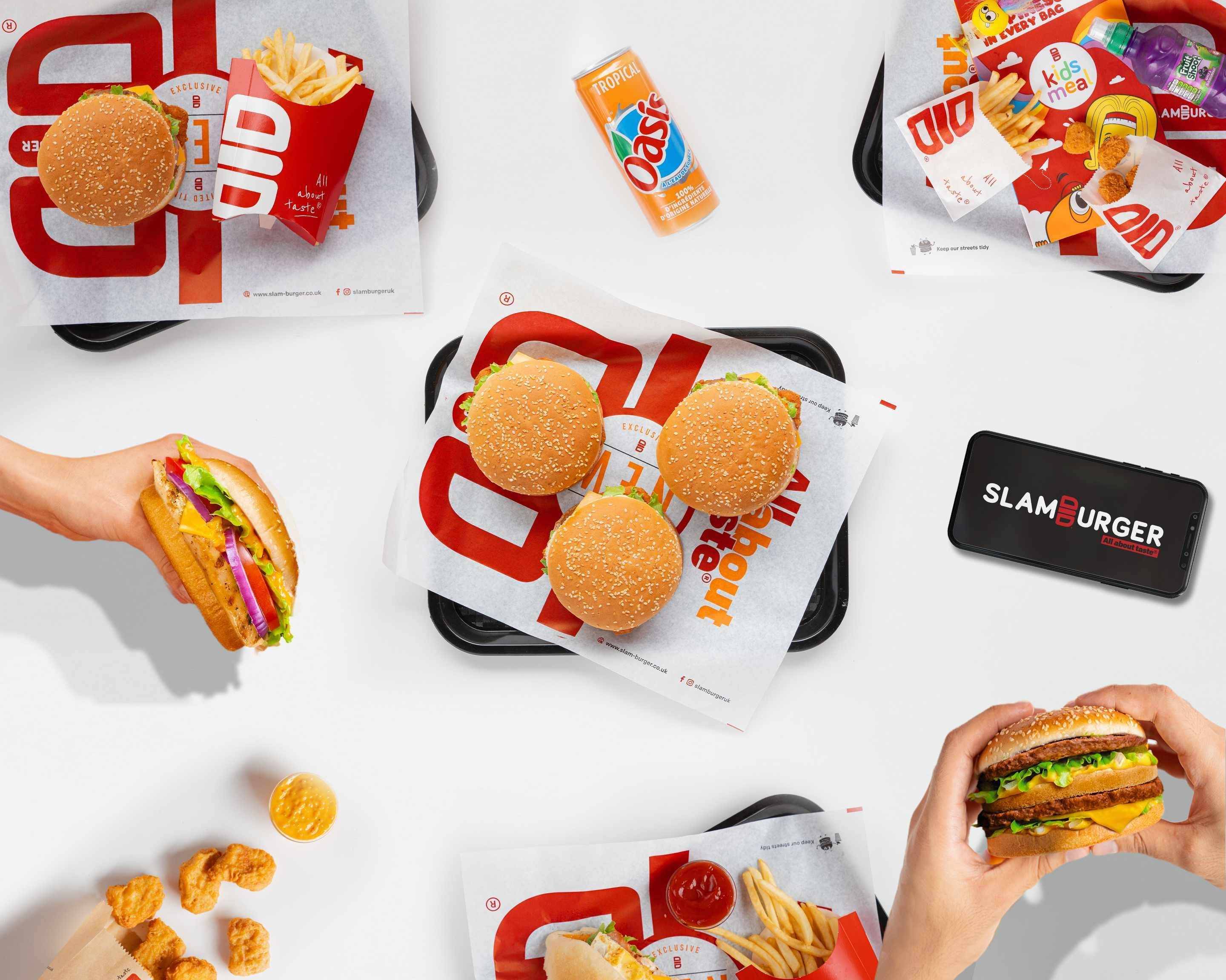 Slamburger Wembley Menu - Takeaway in London | Delivery menu & prices ...