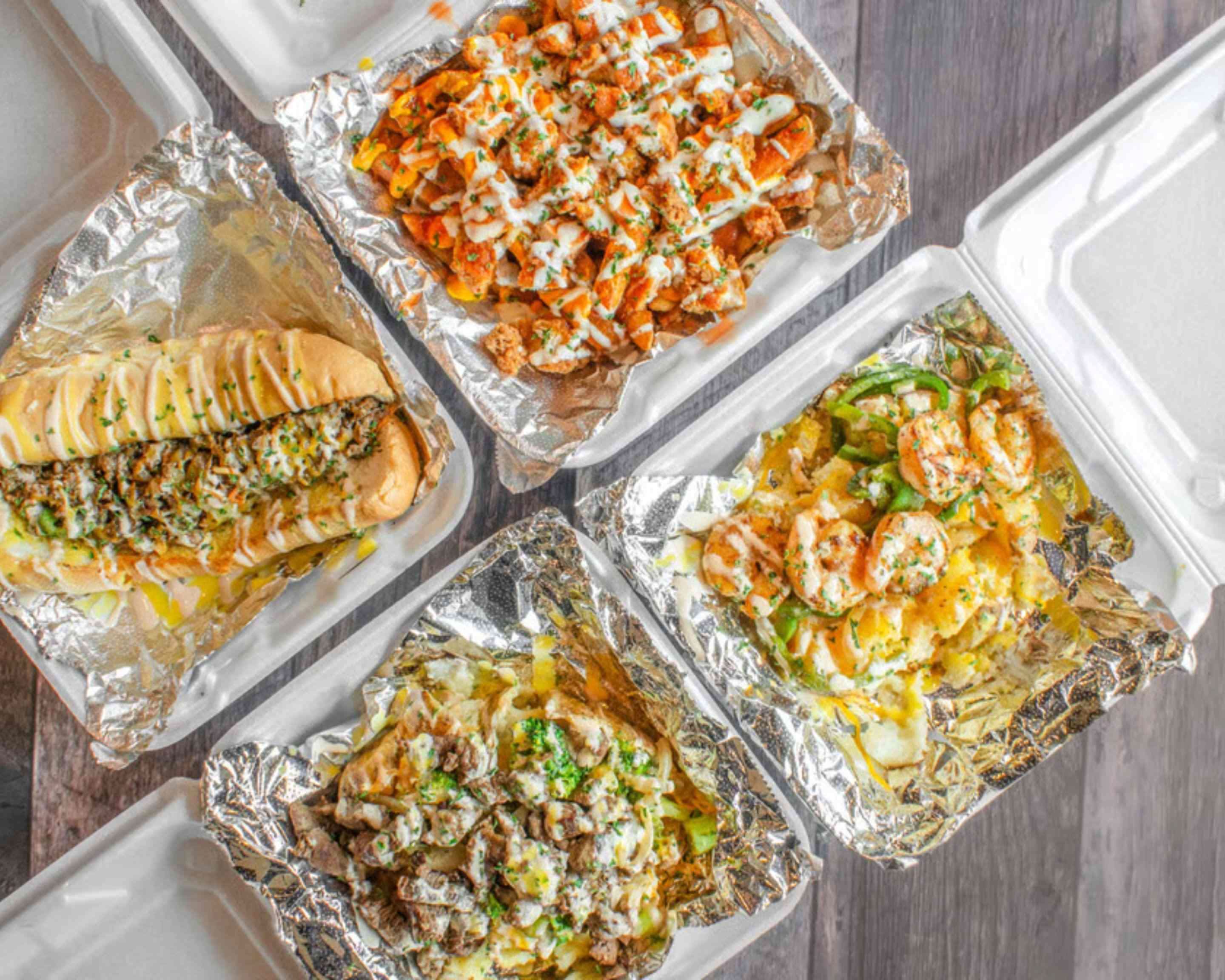 Fat Boi Gourmet Potato Restaurant Menu Daytona Beach • Order Fat Boi ...