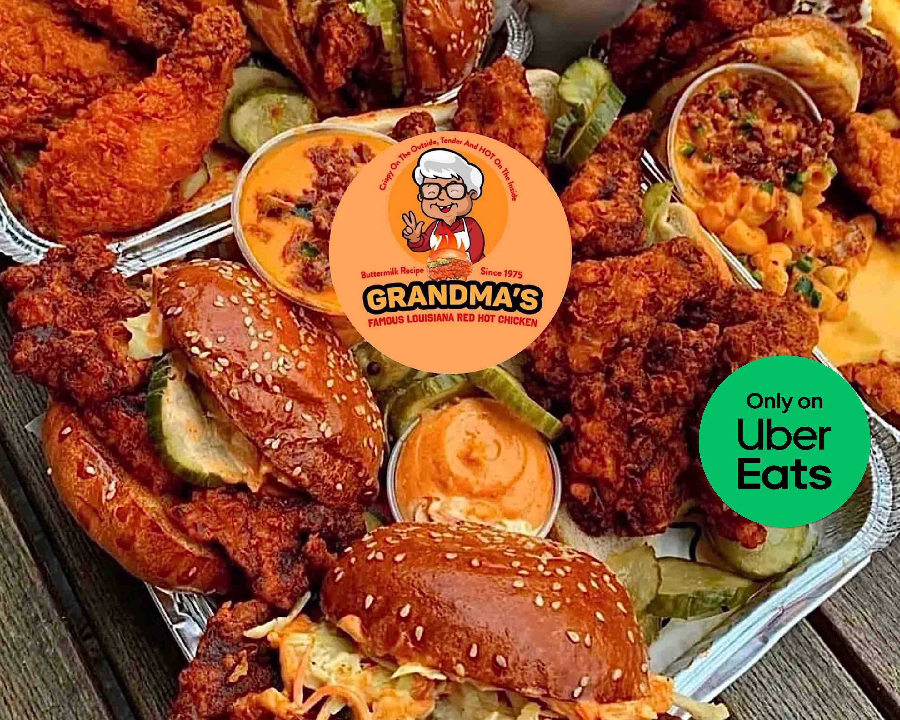 Grandma's Famous Louisiana Red Hot Chicken Menu & Prices - Liverpool ...
