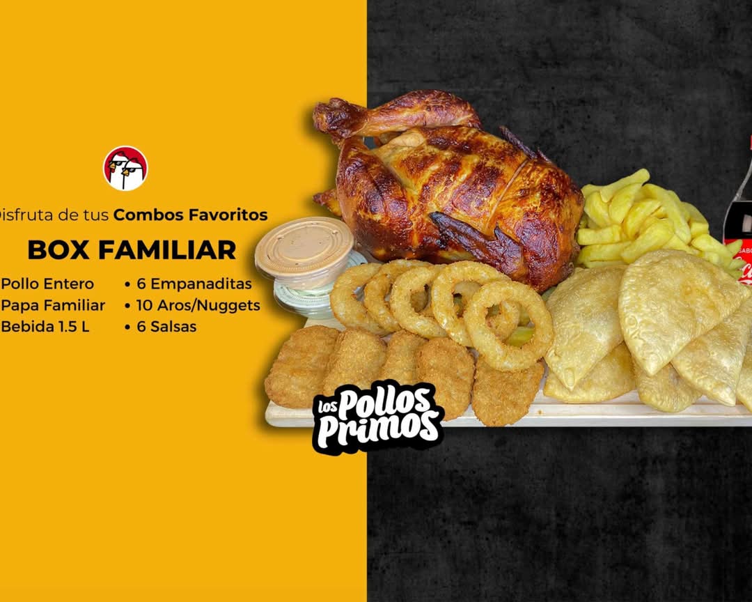 Los Pollos Primos menú y precios - Pide a domicilio en Pudahuel | Uber Eats