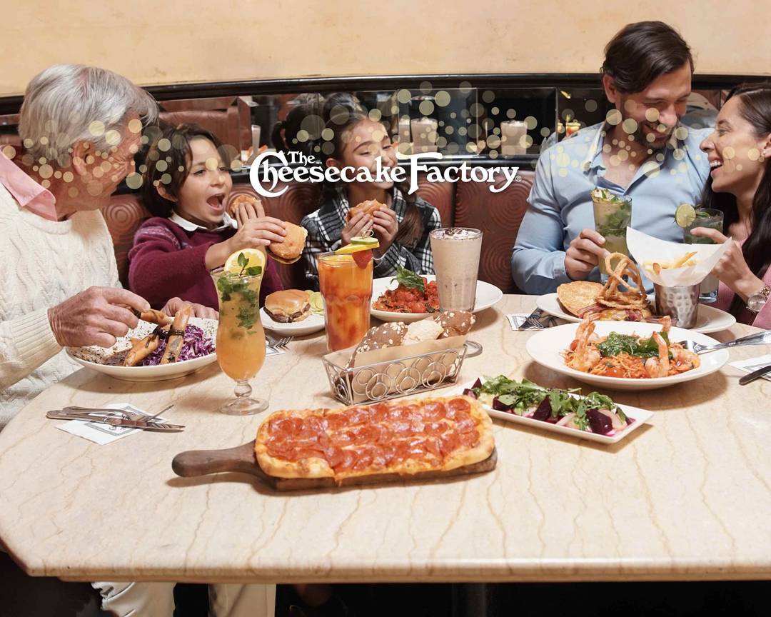 The Cheesecake Factory (Parque Delta) Menú a Domicilio【Menú y Precios ...