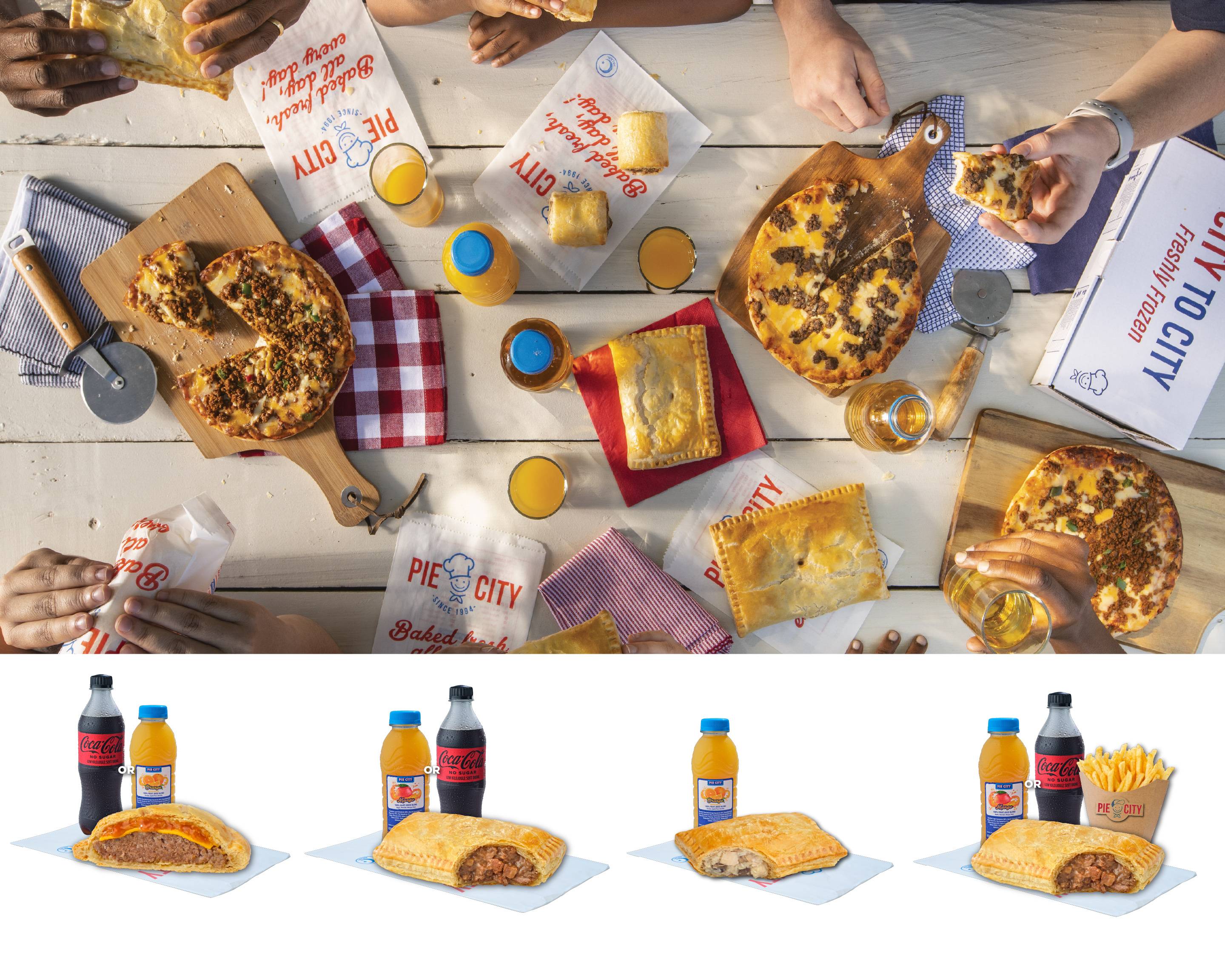 Order Pie City, Park Central | Menu & prices | Johannesburg and ...