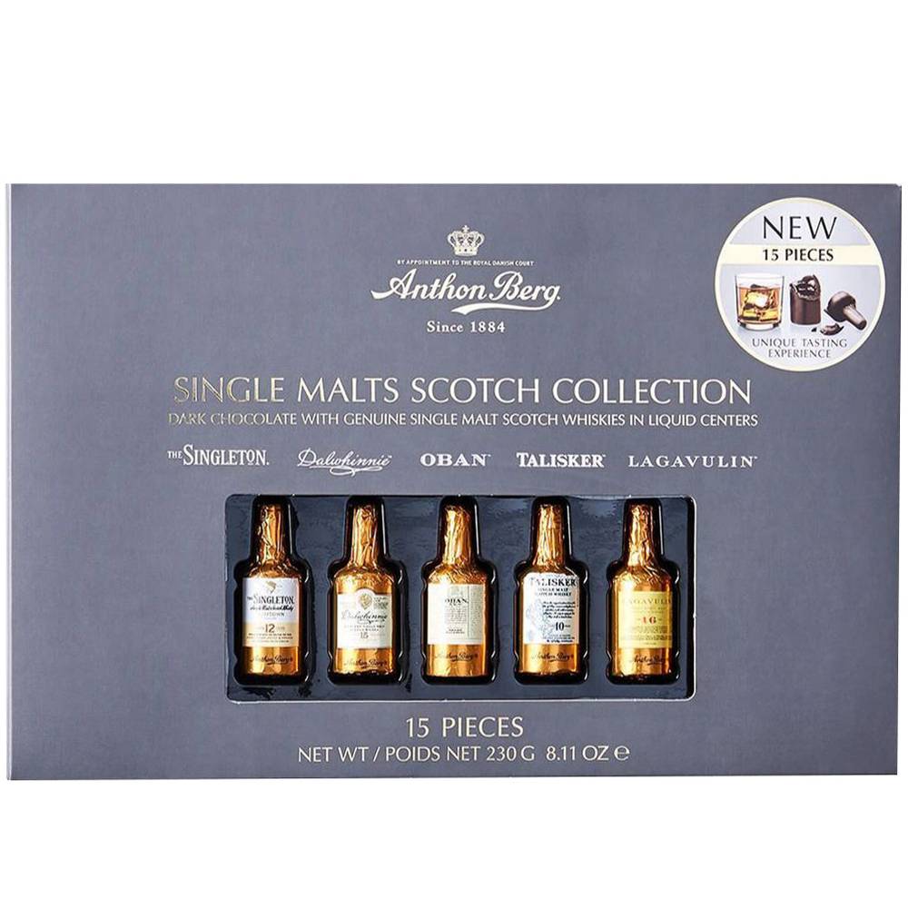 Anthon Berg Dark Chocolate With Single Malts Scotch Collection Delivery ...