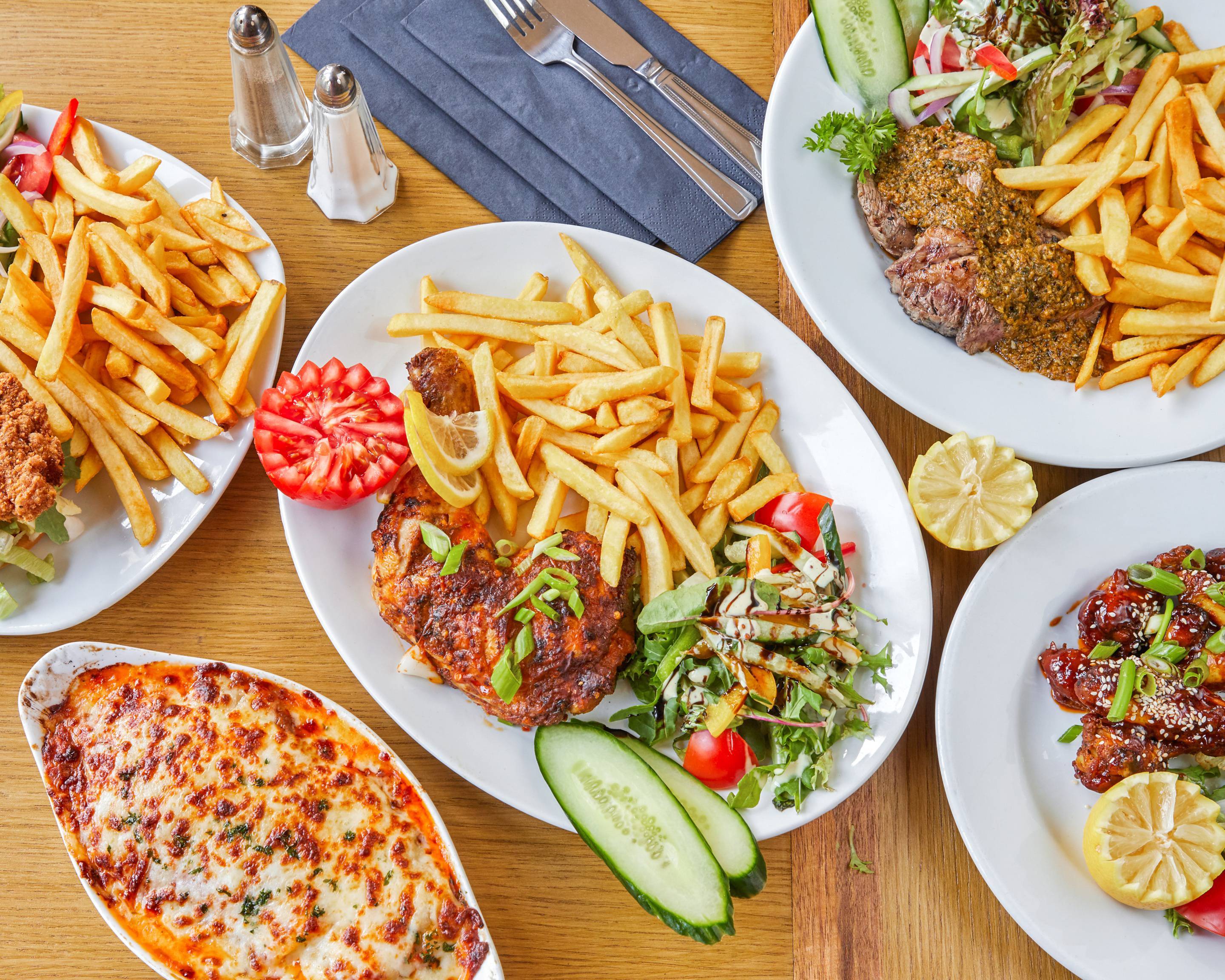 Blue Check Menu - Takeaway in London | Delivery Menu & Prices | Uber Eats