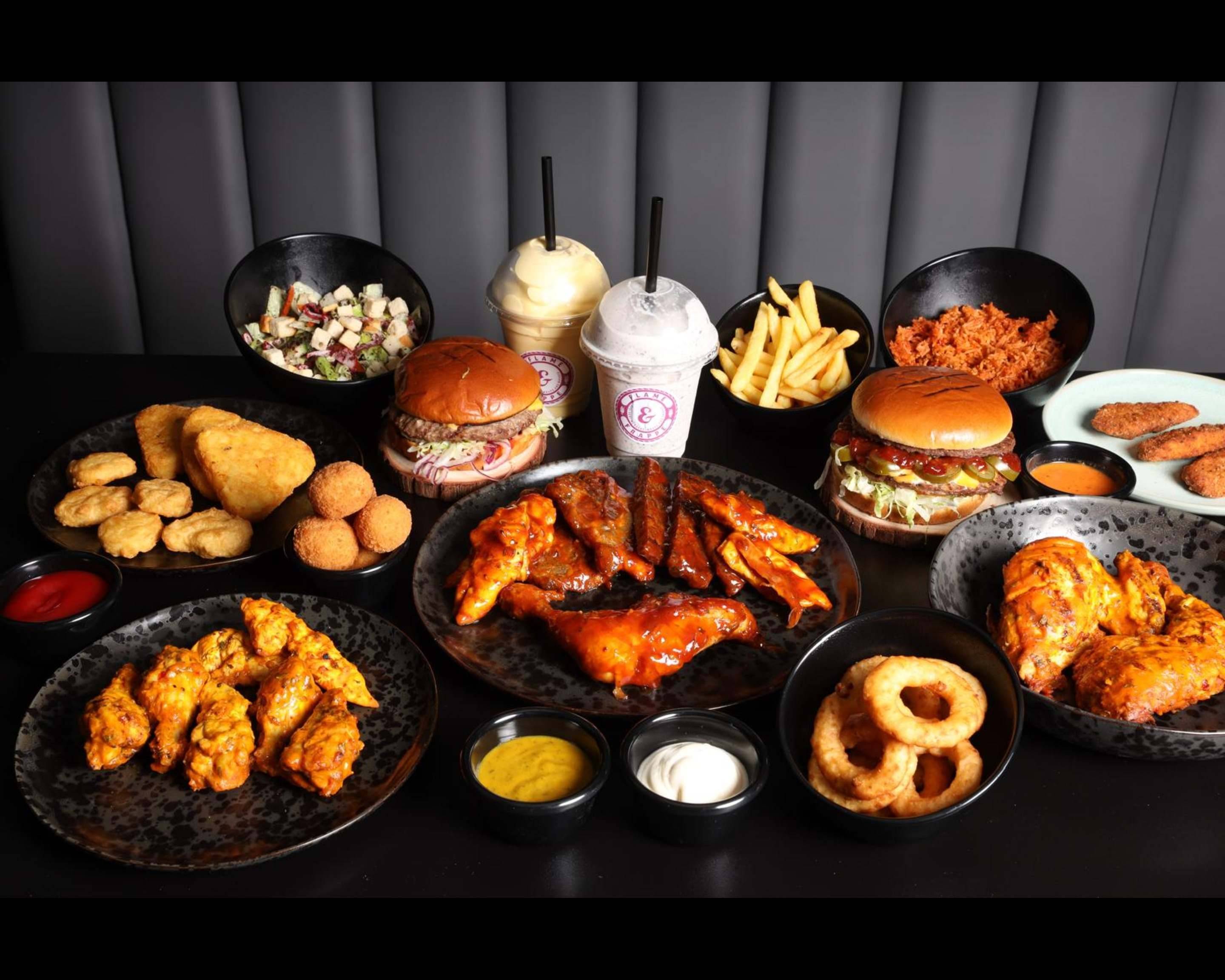 Flame and Frappe - Leyton Menu & Prices - London Delivery - Order with ...