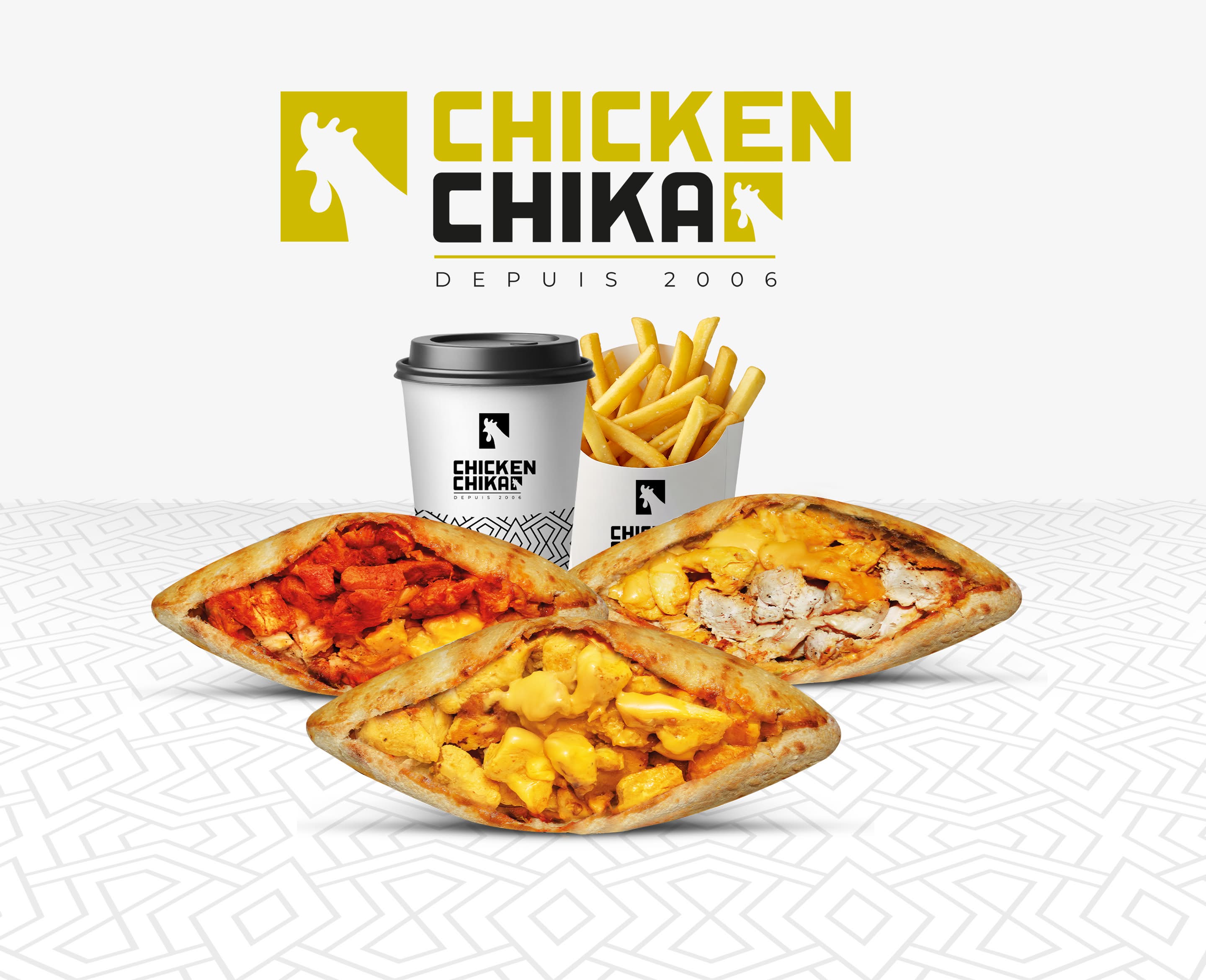 Chicken Chika Menu Delivery Online | Saint-Étienne【Menu & Prices ...