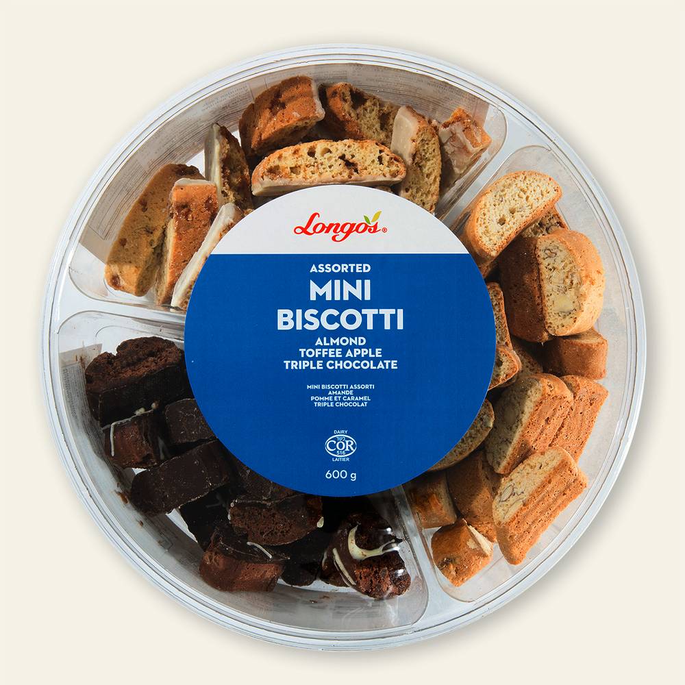 Longo's Mini Biscotti Assorted Delivery Near Me | Order Online | Uber Eats