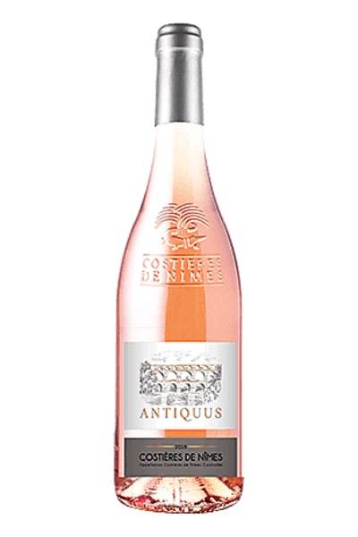 Antiquus Costieres De Nimes Rose Soft Pink Wine (750 ml) | Delivery ...