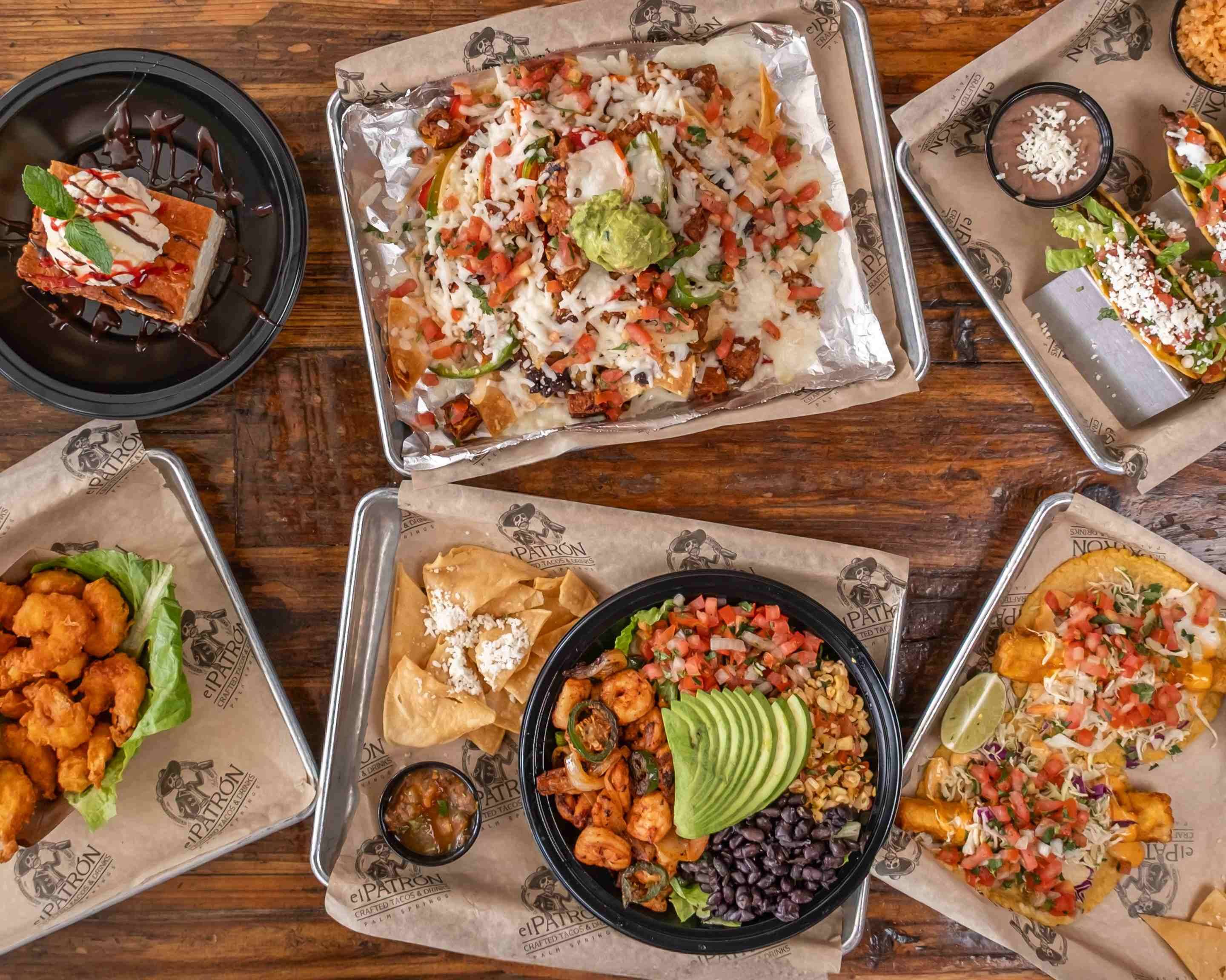 El Patron (101 S Palm Canyon Dr) Menu Palm Springs • Order El Patron ...