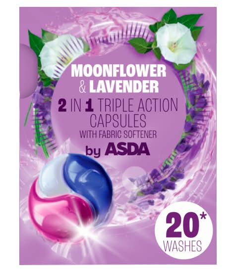 ASDA 2 In 1 Triple Actionfabric Softener Capsules Delivery Near Me ...