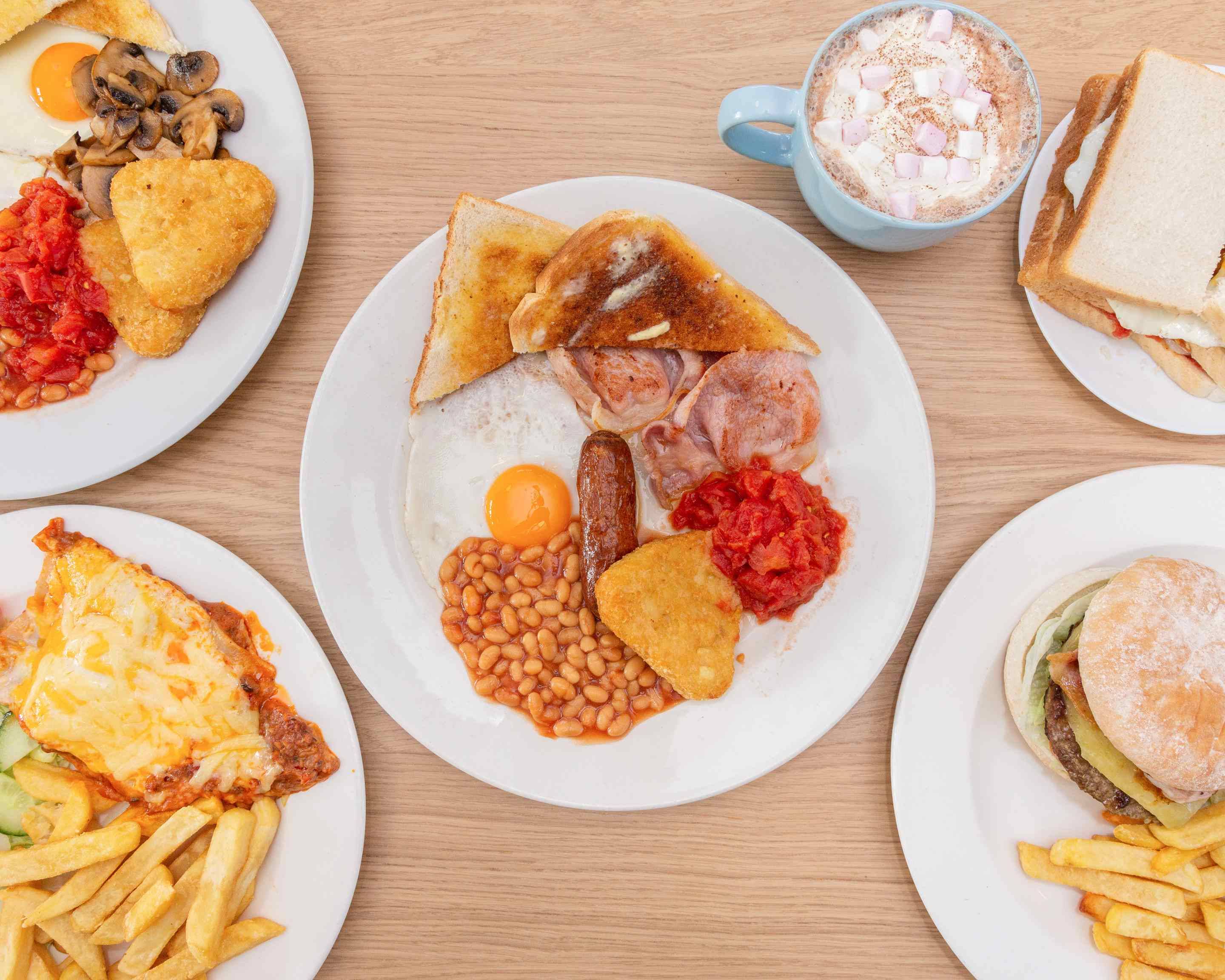 The Station Cafeteria Menu & Prices - Burntwood Delivery - Order with ...