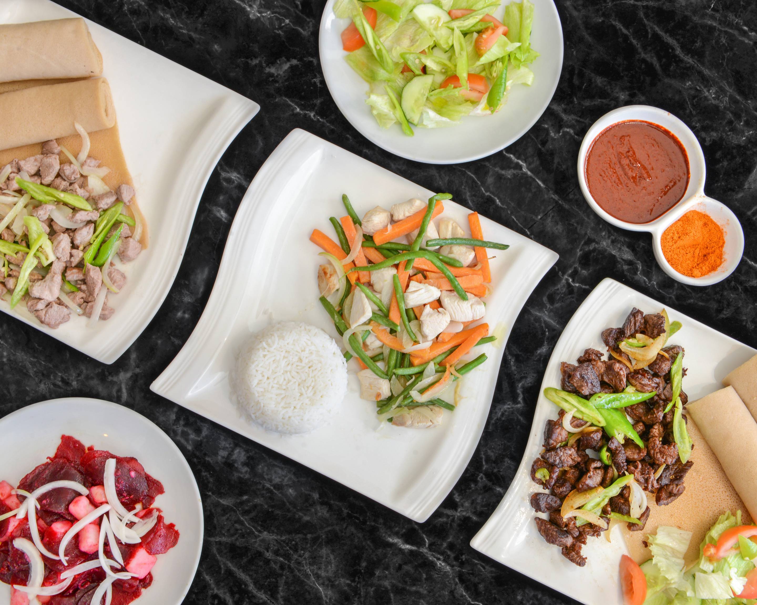 Yeshi Ethiopian Cuisine Menu & Prices - London Delivery - Order with ...