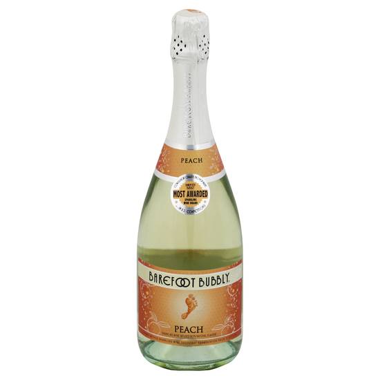 Barefoot Bubbly Peach Sparkling Wine (750 ml) | Delivery Near You ...