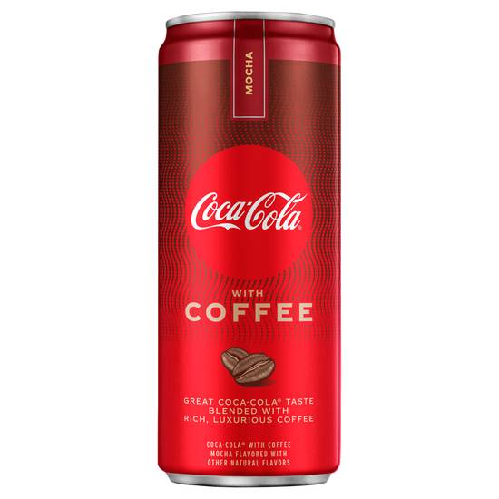 Coca-Cola Mocha With Coffee Cola (12 fl oz) | Delivery Near You | Uber Eats