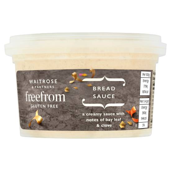 Waitrose & Partners Free From Gluten Free Bread Sauce Delivery Near Me ...