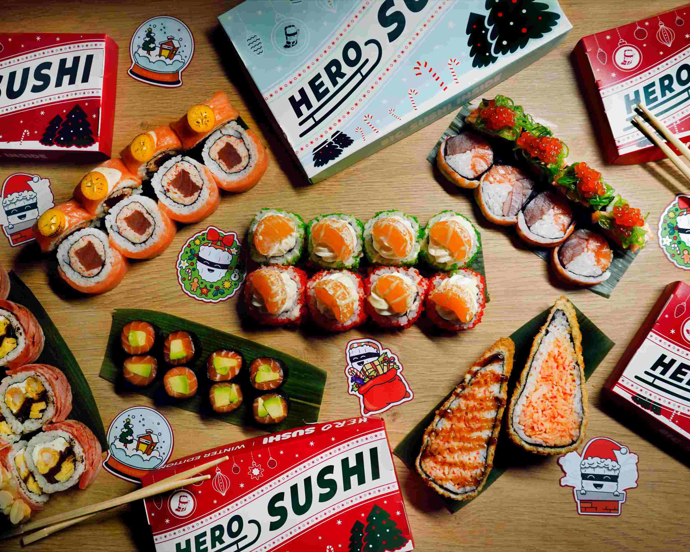 Hero Sushi menu i cennik | Dostawa na terenie miasta Kraków | Uber Eats