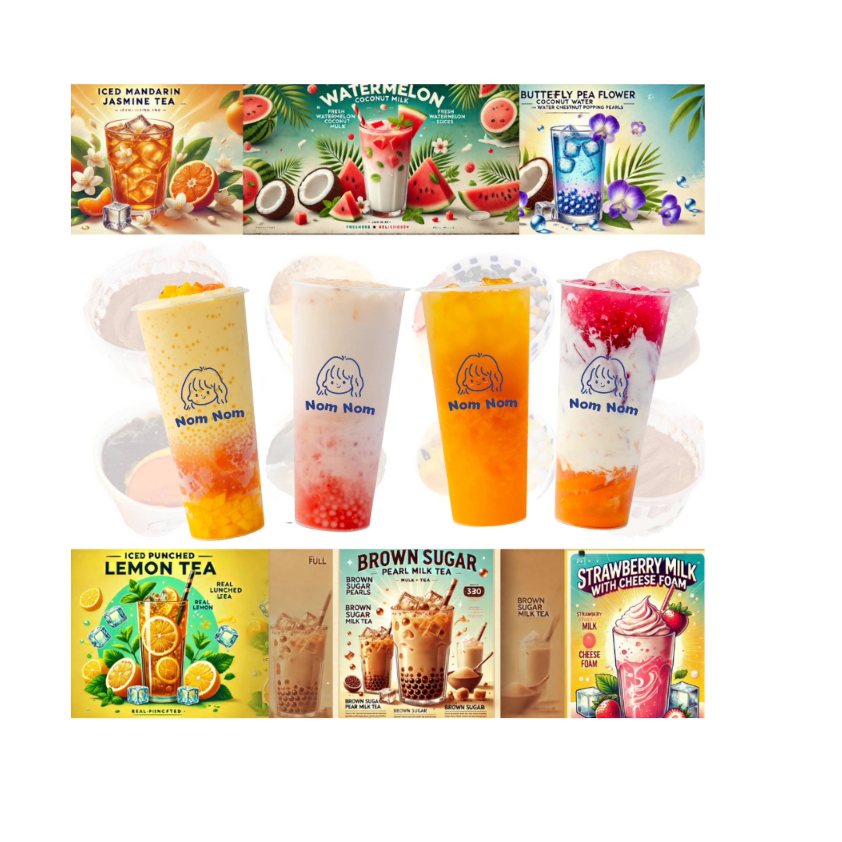 Nom Nom Bubble Tea And Dessert (Greenacres) Menu Takeout in Adelaide | Delivery Menu & Prices ...