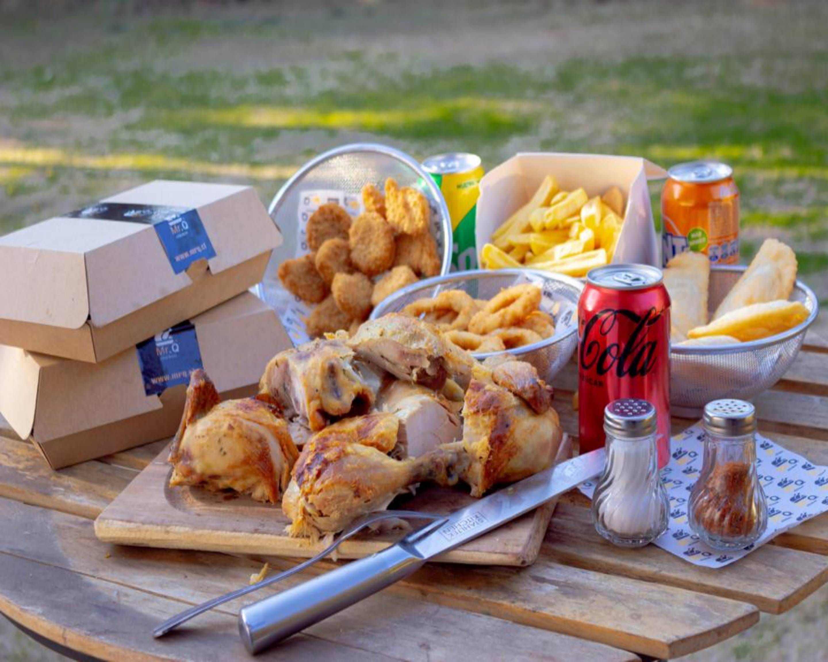 Mr. Q Pollo a las brasas Menú a Domicilio【Menú y Precios】Santiago ...