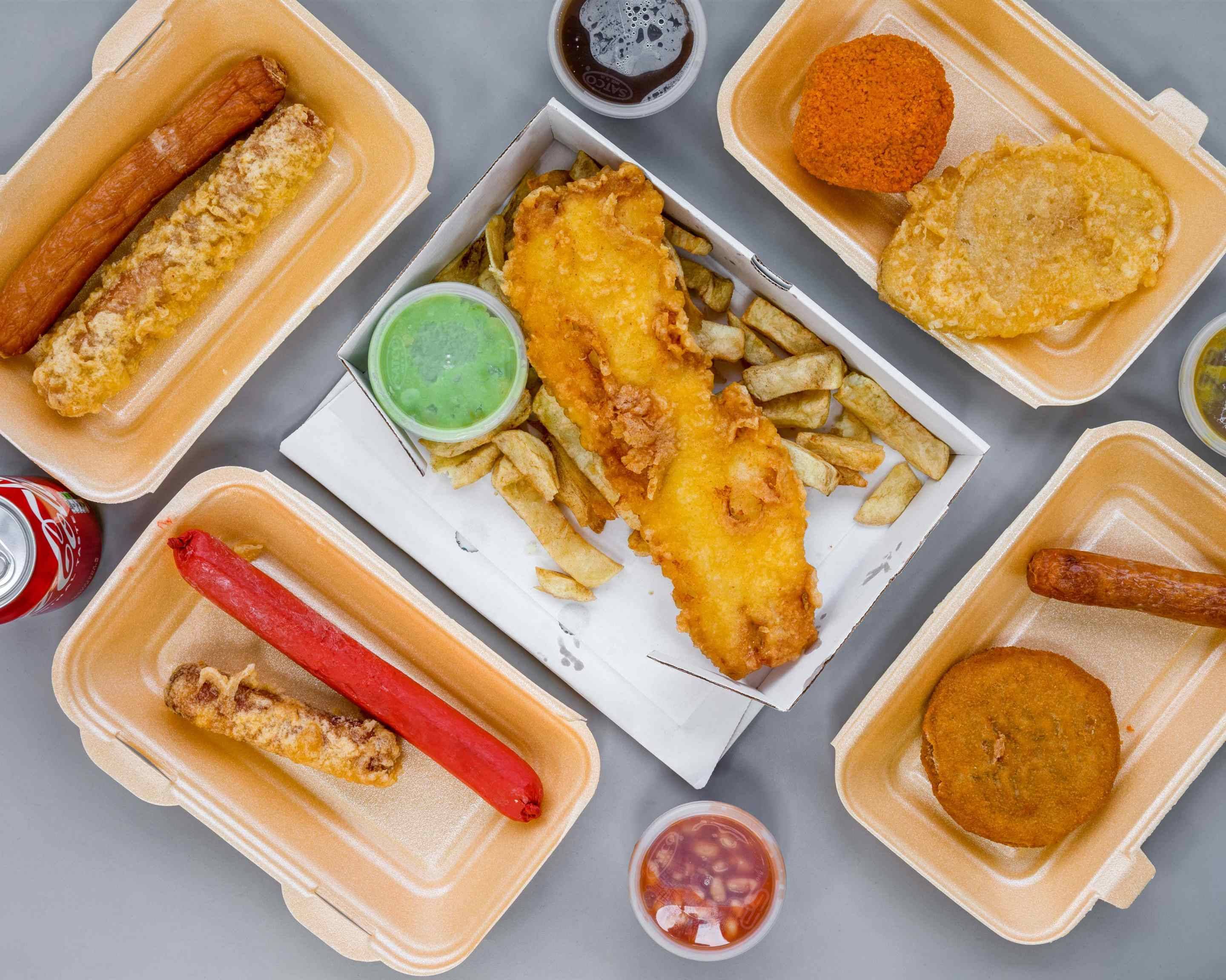 Kings fish bar Menu & Prices - Swansea Delivery - Order with Uber Eats