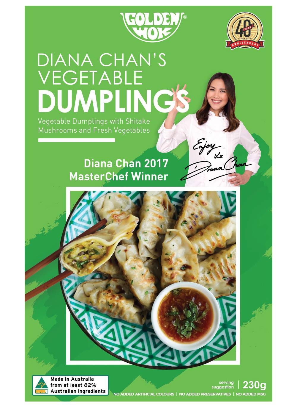Golden Wok Diana Chan's Vegetable Dumplings Delivery Near Me | Order Online | Uber Eats