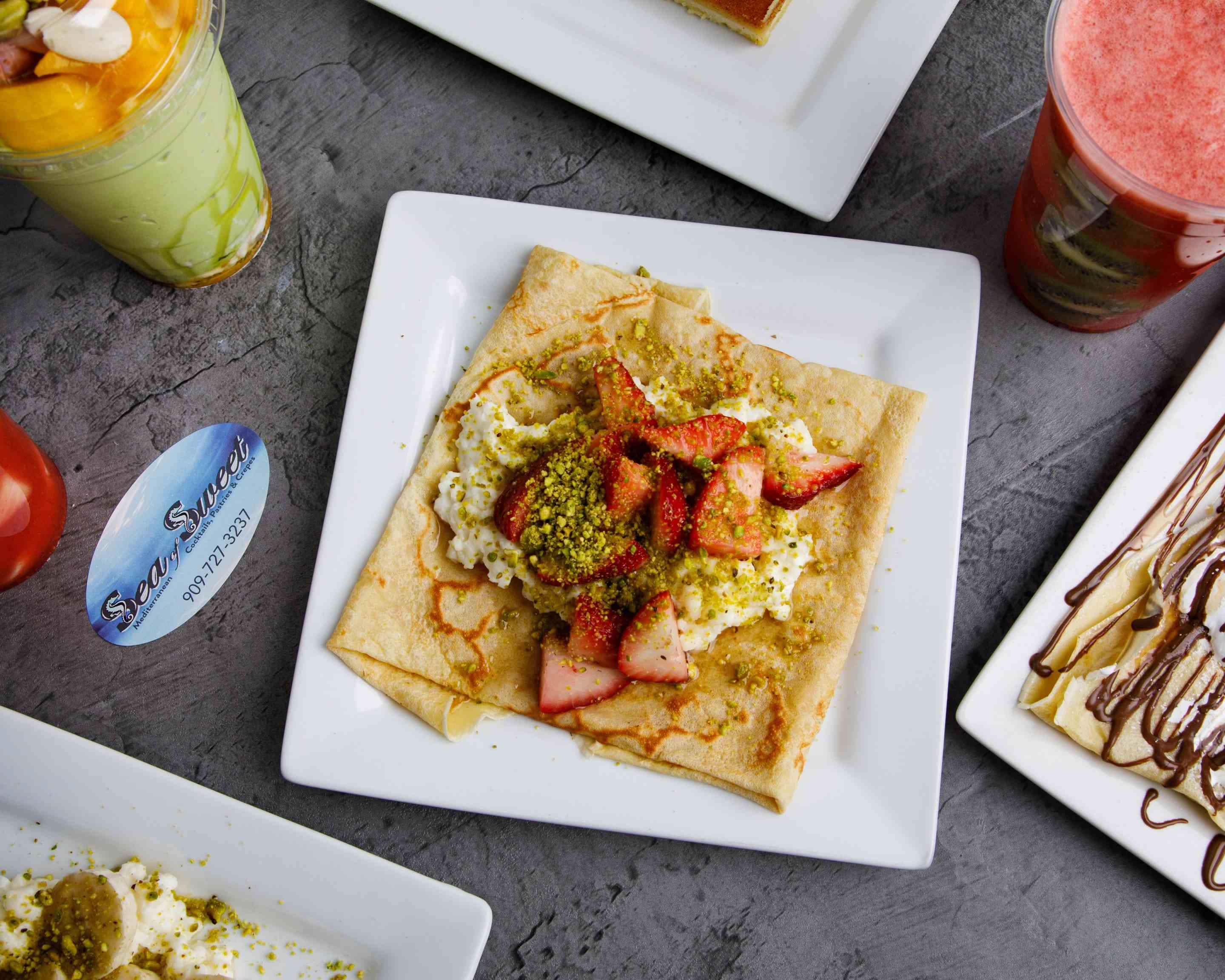 Sea Of Sweet - Mediterranean Pastries (9550 E Foothill Blvd) Menu ...