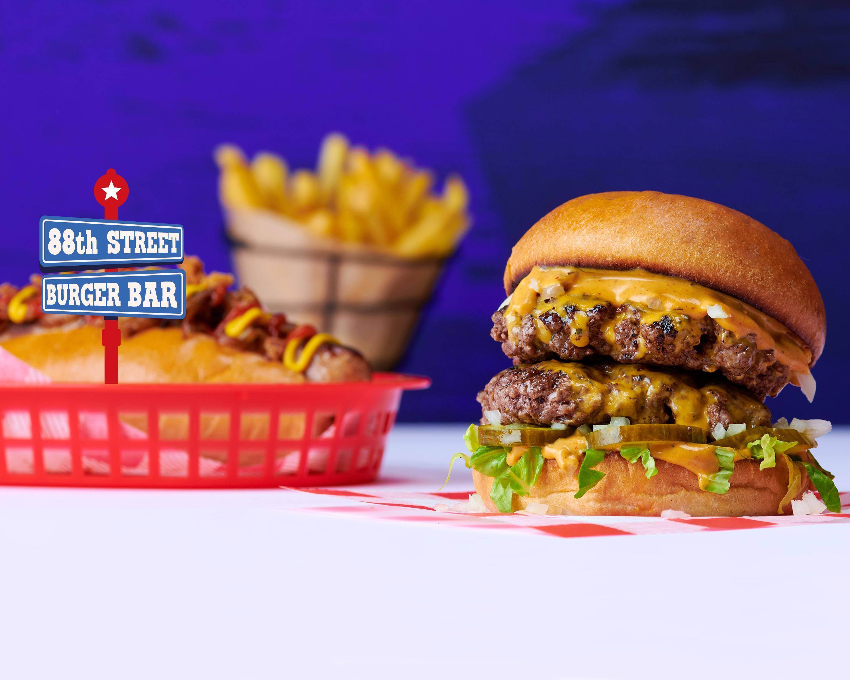 88th Street Burger Bar - Thames Edge Court Menu - Takeaway in London ...