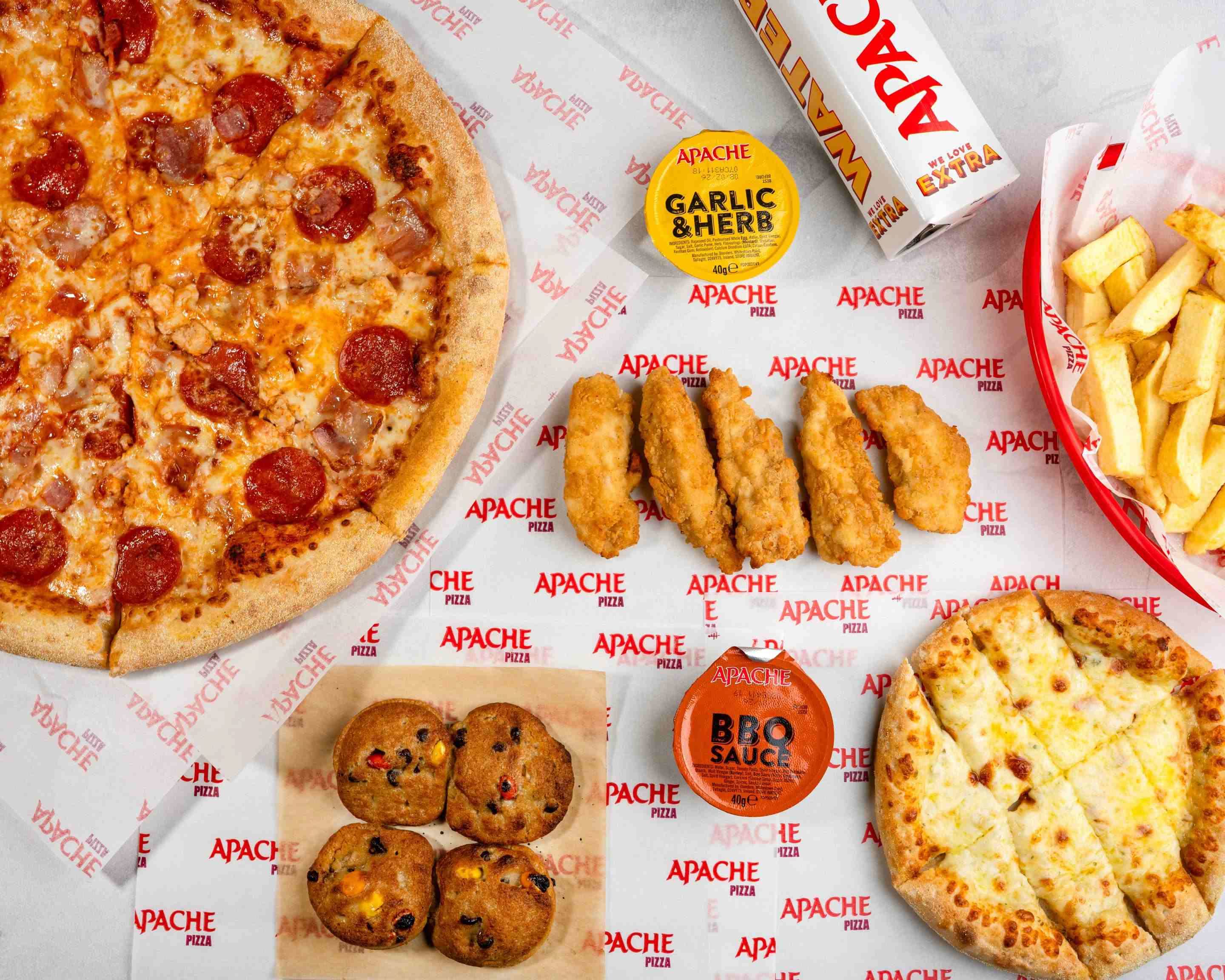 Order Apache Pizza Ballinrobe Menu Delivery【Menu & Prices】| Galway ...