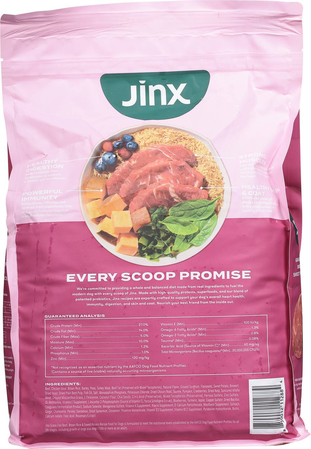 Jinx All Life Stages Beef Brown Rice Recipe Dog Kibble Delivery Near Me ...