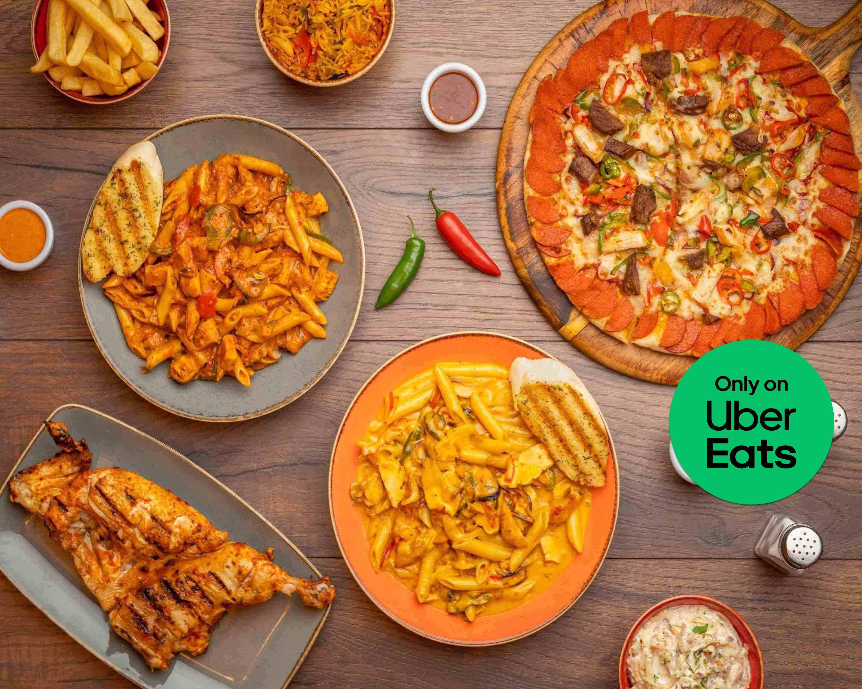 Manjaros Ilford Menu Prices London Delivery Order with Uber Eats