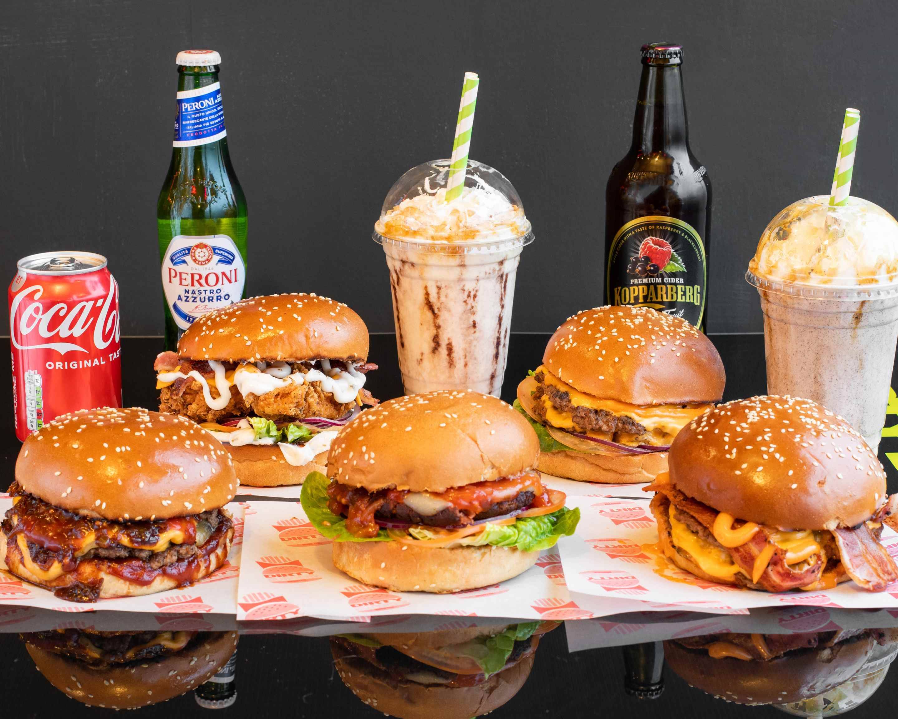 Dirty Burgerz Menu - Takeaway in South West, UK | Delivery Menu ...