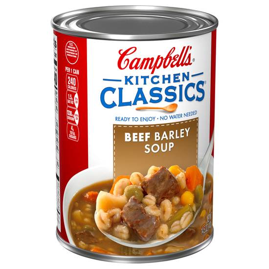 Campbell's Kitchen Classics Soup (beef-barley) | Delivery Near You | Uber Eats