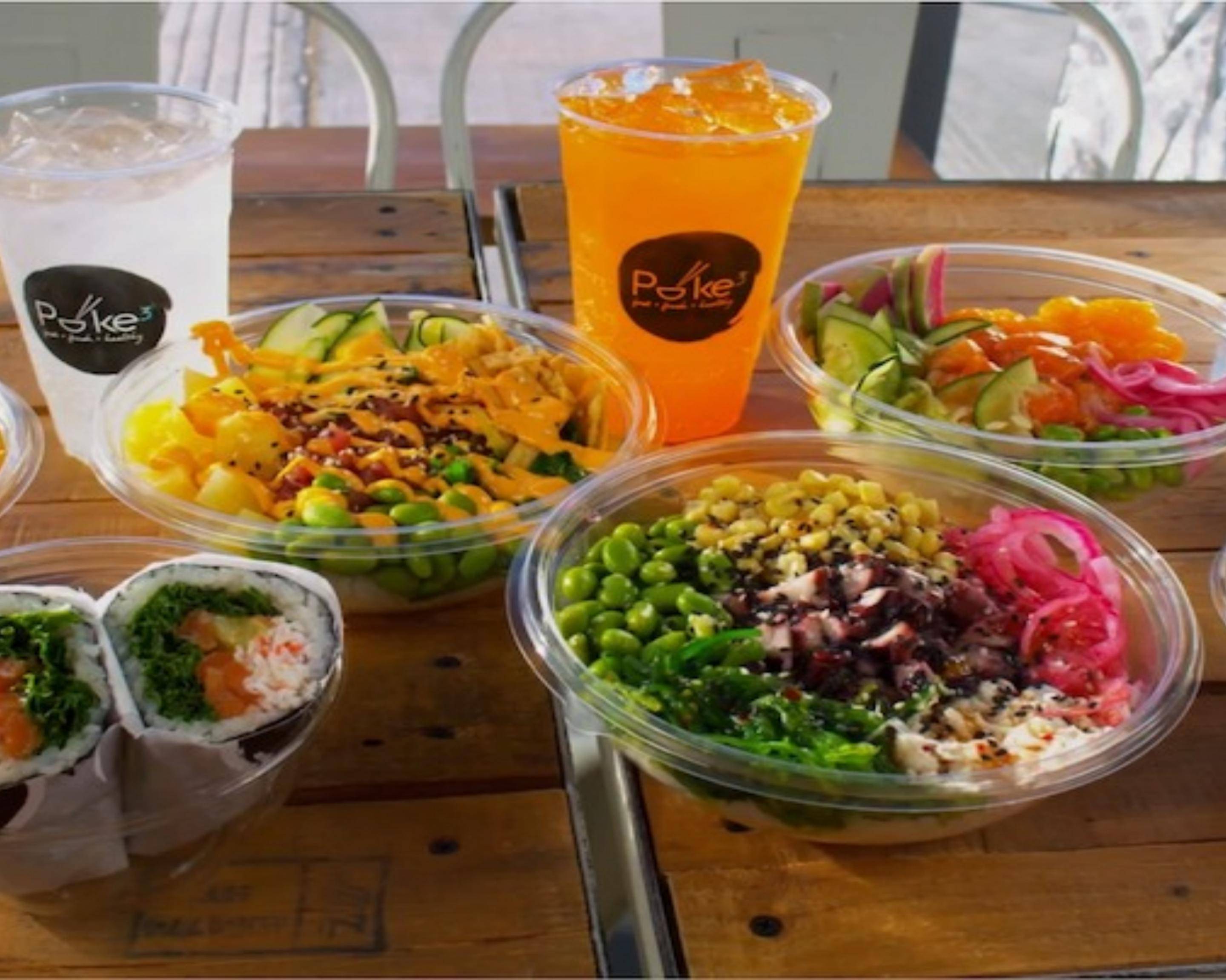 Order Poke³ (UTEP) Menu Delivery【Menu & Prices】| El Paso | Uber Eats