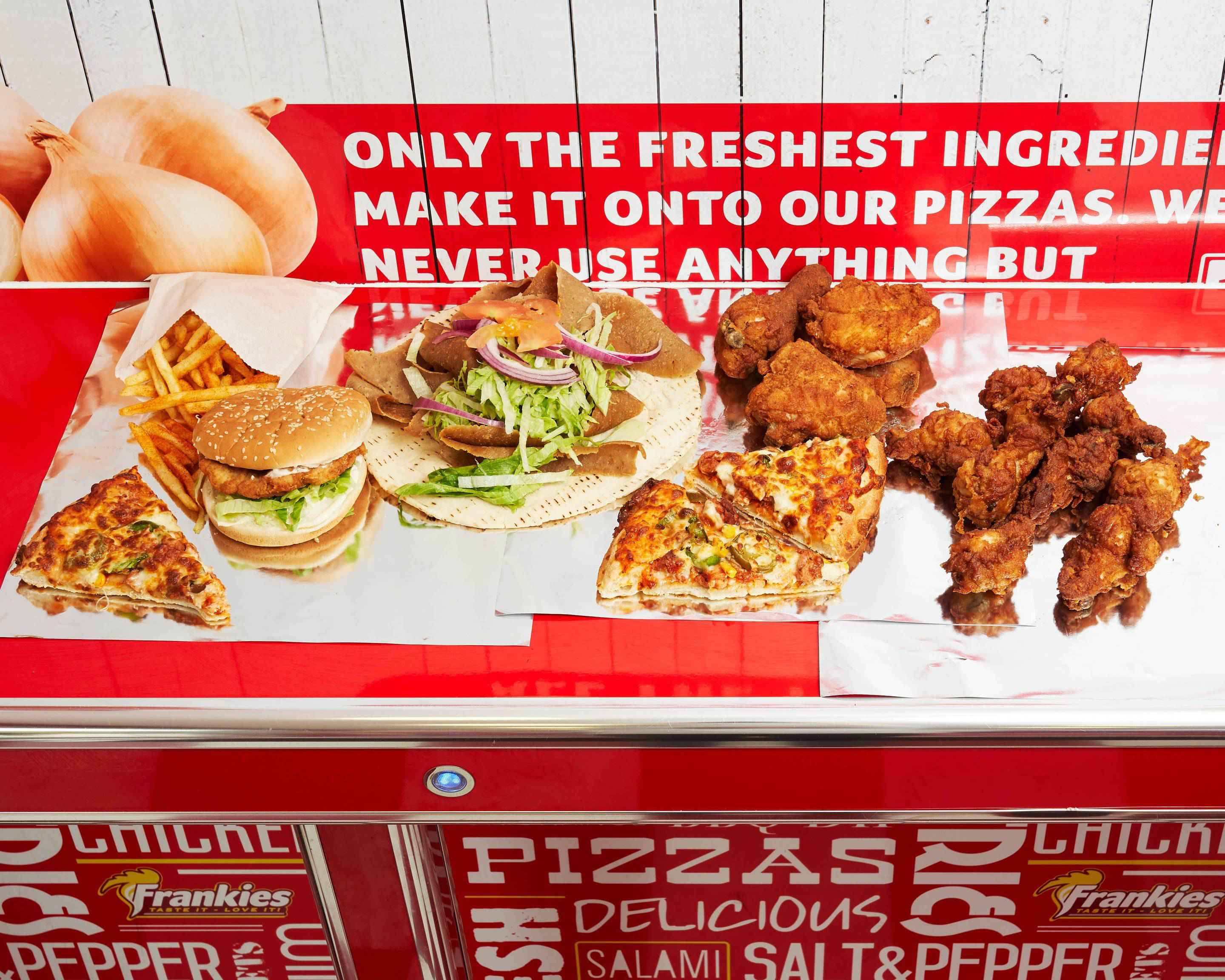 Frankies Chicken & Pizza Bar Menu & Prices - Astley Delivery - Order ...