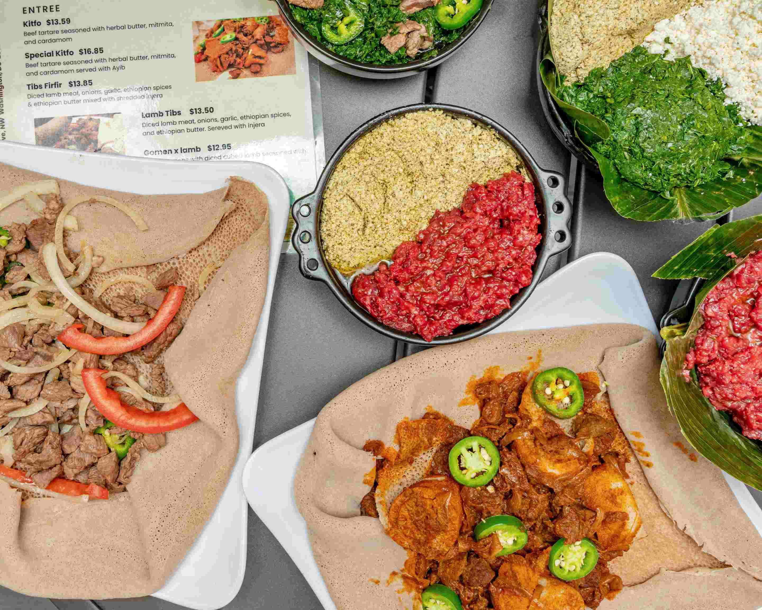 Order Lux Dc Ethiopian Kitchen Menu Delivery in Washington | Lux Dc ...
