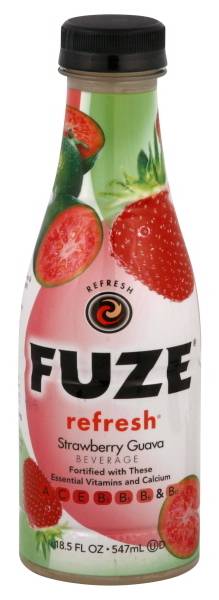 Fuze Strawberry Guava Naturally Flavored Beverage - Delivery in Under ...