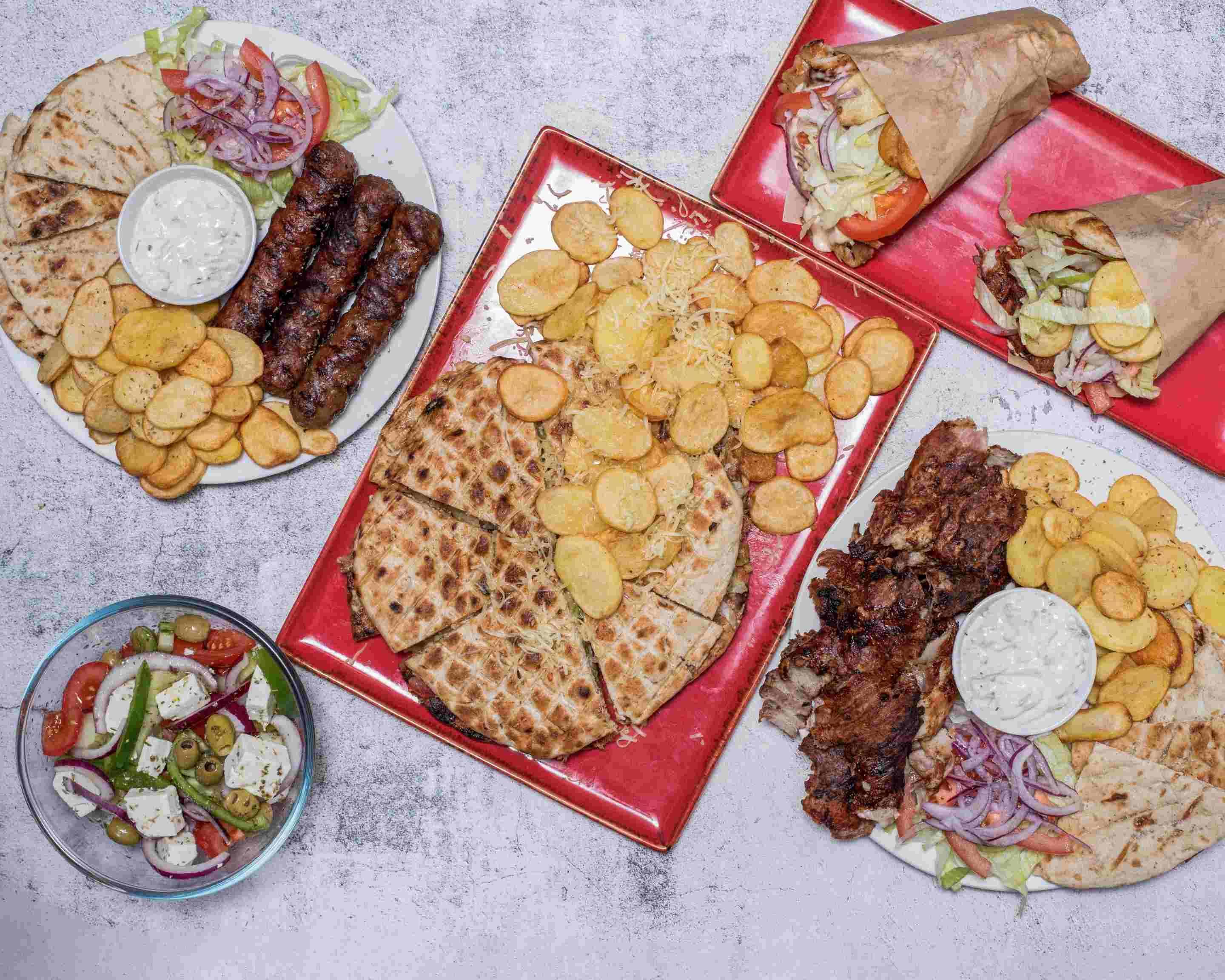 Apollon Greek Menu - Takeaway in Sheffield | Delivery Menu & Prices ...