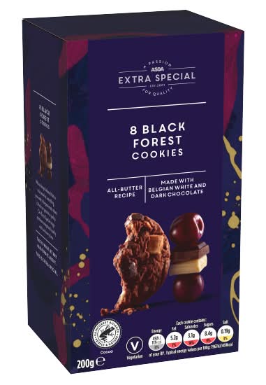ASDA Extra Special Black Forest Cookies Delivery Near Me | Order Online ...