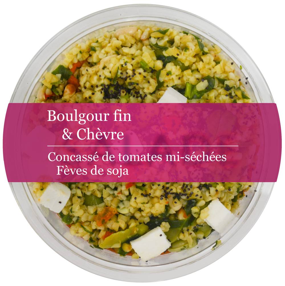 Mix Buffet Salade boulgour chèvre - Livraison en moins de 25 minutes ...