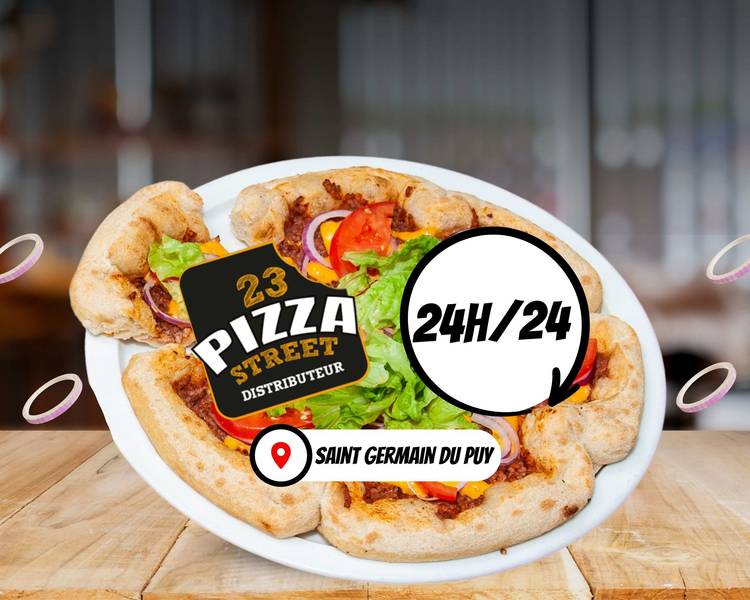 23 Pizza Street Saint Germain du Puy 24h 24 Menu Delivery Online Tours Menu Prices Uber Eats
